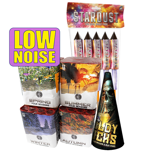 Quiet Night Pack (10pcs) | Small Packs | Sonic Fireworks Shop